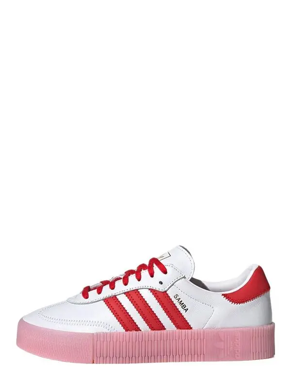 Adidas Sambarose Sneakers - White/red