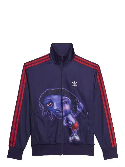 Adidas Originals X Kerwin Frost Cartoon Graphic Track Jacket - Default Color