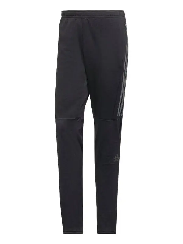 Adidas Logo Stripe Printing Casual Sports Pants/trousers/joggers Black - Default Color
