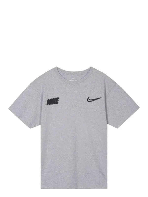 Nike Alphabet Logo Short Sleeve T-shirt - Grey