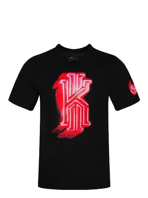 Nike Dri-fit Kyrie Irving Graphic Short Sleeve - Black