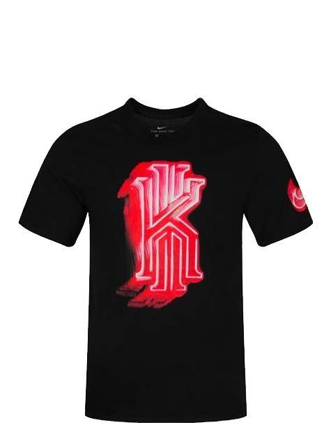 Nike Dri-fit Kyrie Irving Graphic Short Sleeve - Black