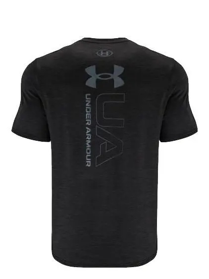 Under Armour Vent Graphic T-shirt 'black - Black/grey