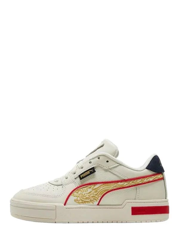 PUMA Ca Pro Classic "year Of The Tiger" Low Top Sneakers - White/red