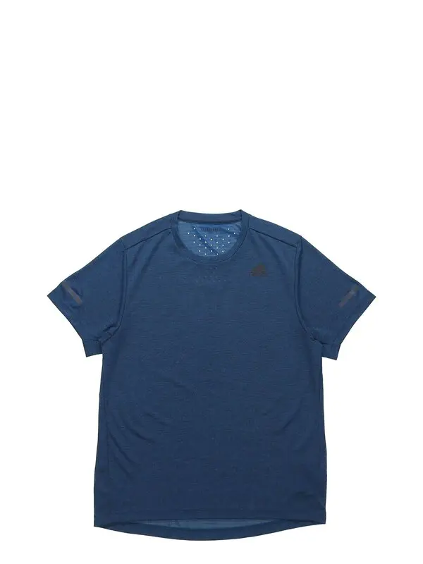 Adidas Climachill Short Sleeve Top - Blue