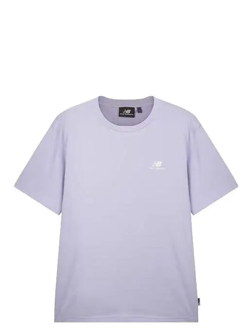 NEW BALANCE Short Sleeve Crewneck T-shirt - Purple