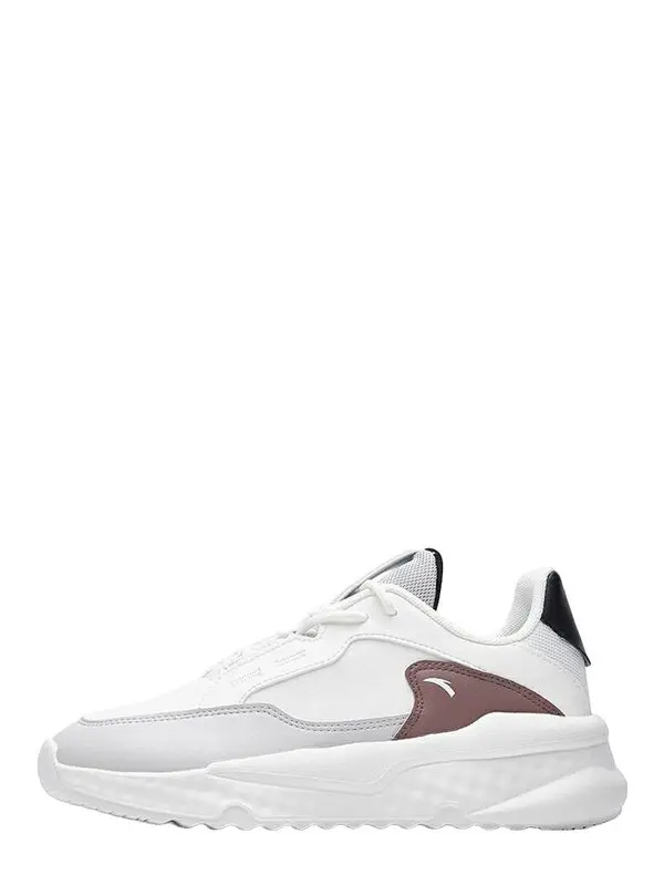 ANTA Life Series Sneakers - White/brown/black