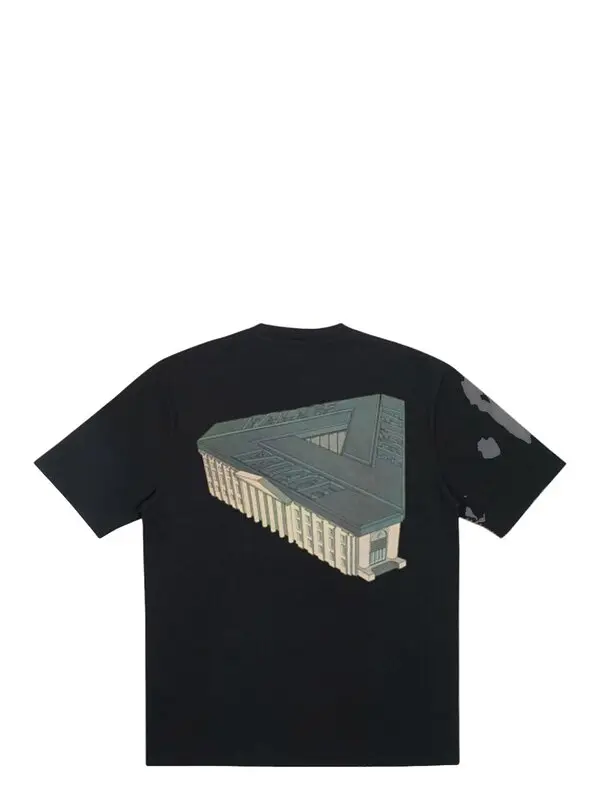 PALACE Palazzo Creative Printing Short Sleeve - Black
