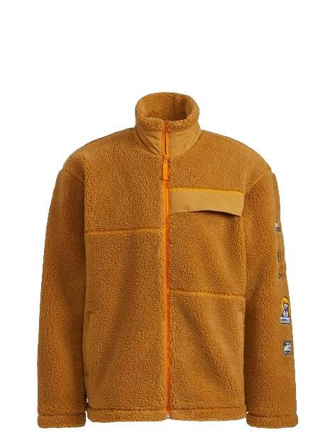 Adidas Neo Casual Stand Collar Zip-up Fleece Jacket - Default Color