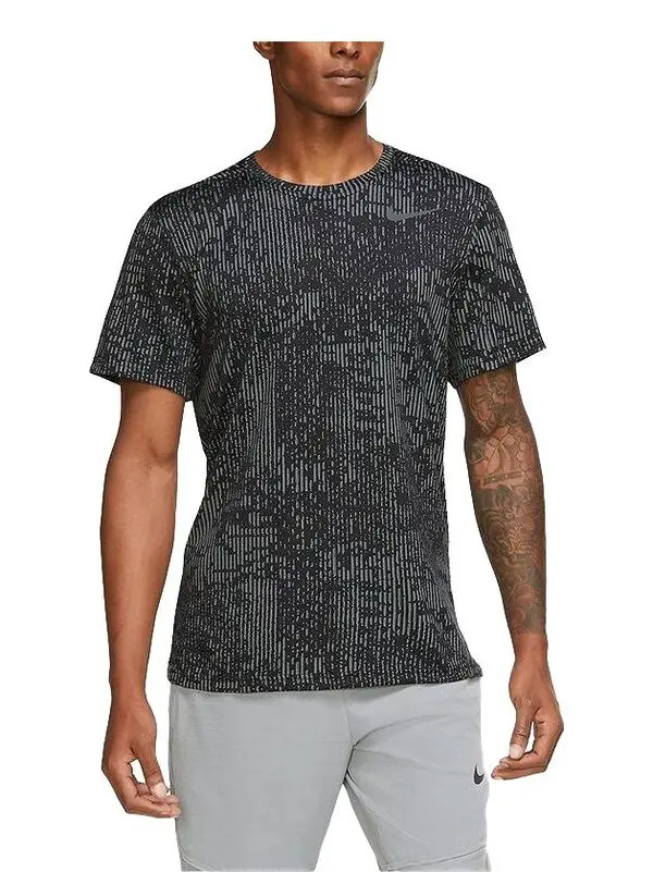 Nike Short Sleeve Athletic Top - Black