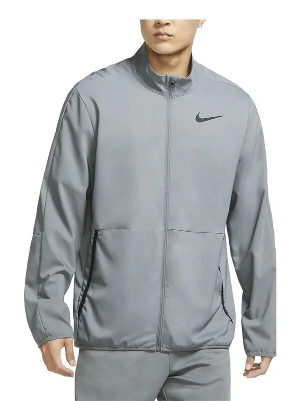 Nike Dri-fit Woven Training Jacket - Grey