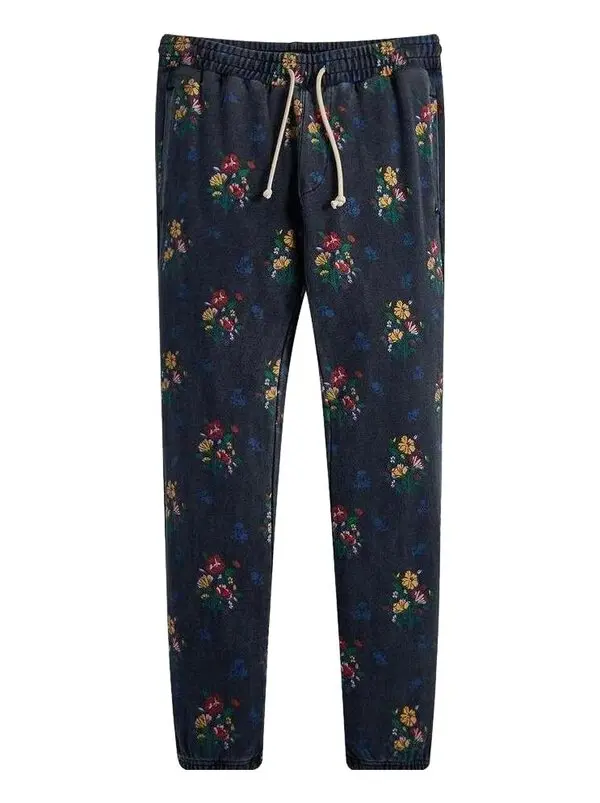 Kith Begonia Floral Williams I Sweatpant - Navy