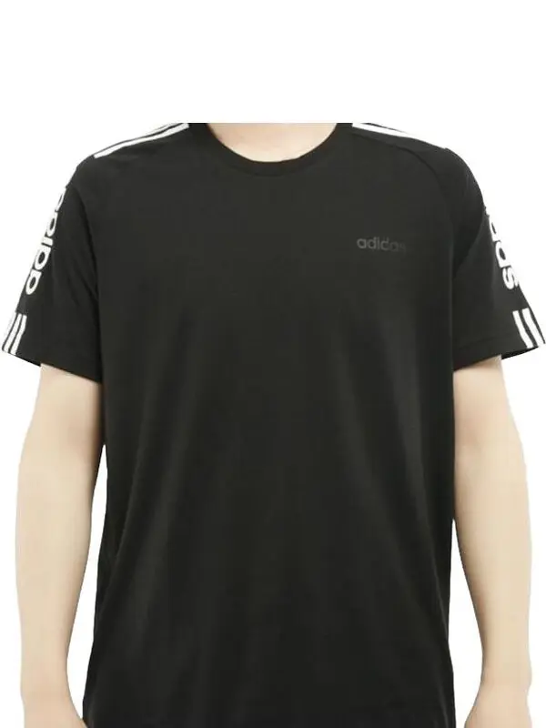 Adidas Neo Round Neck Short Sleeve T-shirt - Black