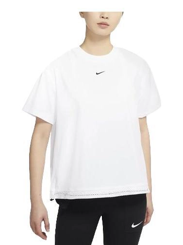Nike Tech Pack Logo Printing Round-neck Tee - White