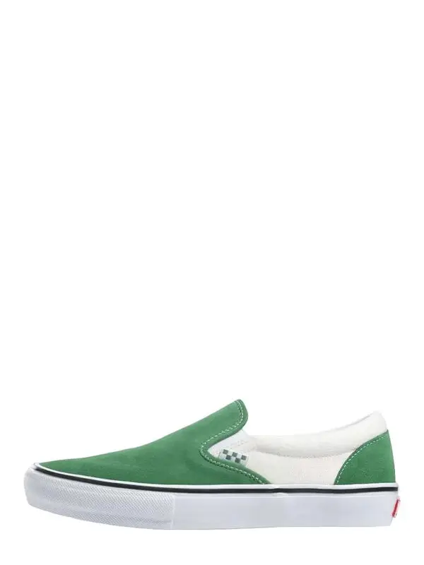 VANS Retro Low Top Casual Canvas Skate Shoes - Green