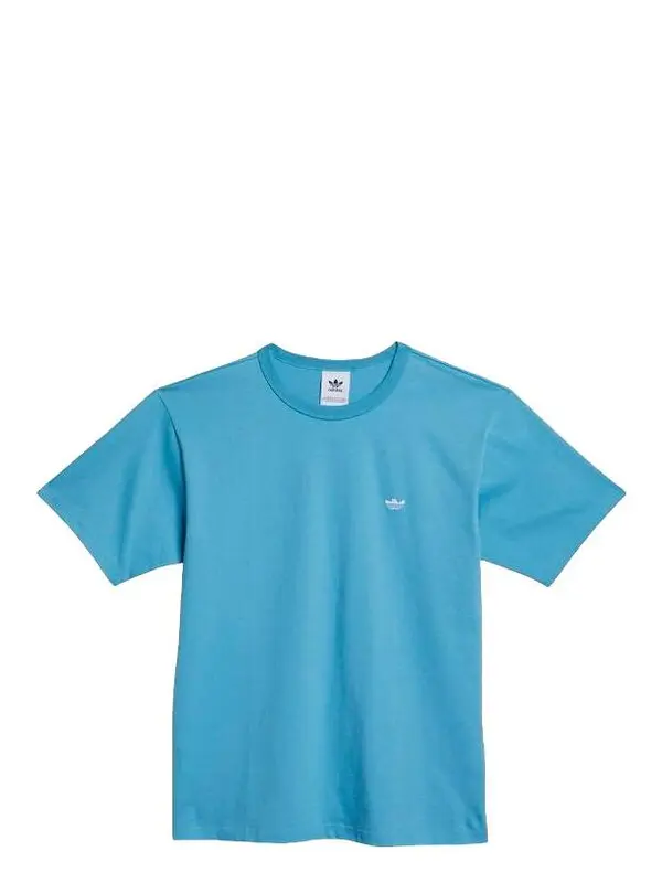 Adidas Originals Heavyweight Shmoofoil Logo Tee - Blue