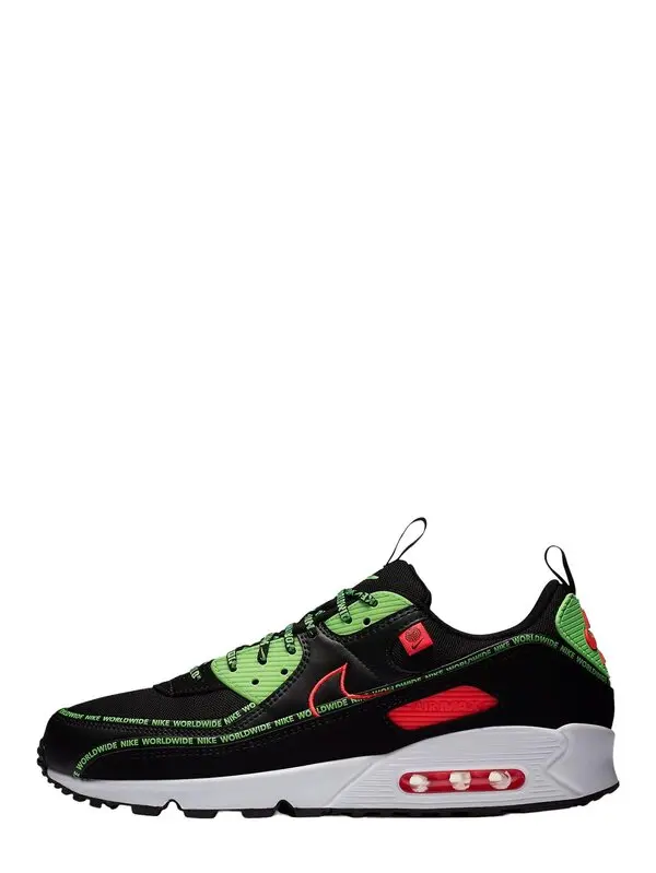Nike Max 90 Worldwide Low Top Sneakers - Black