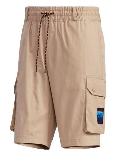 Adidas Originals Clover Sports Cargo Shorts - Brown