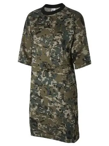 Nike Mesh Casual Camouflage Dress - Medium Olive