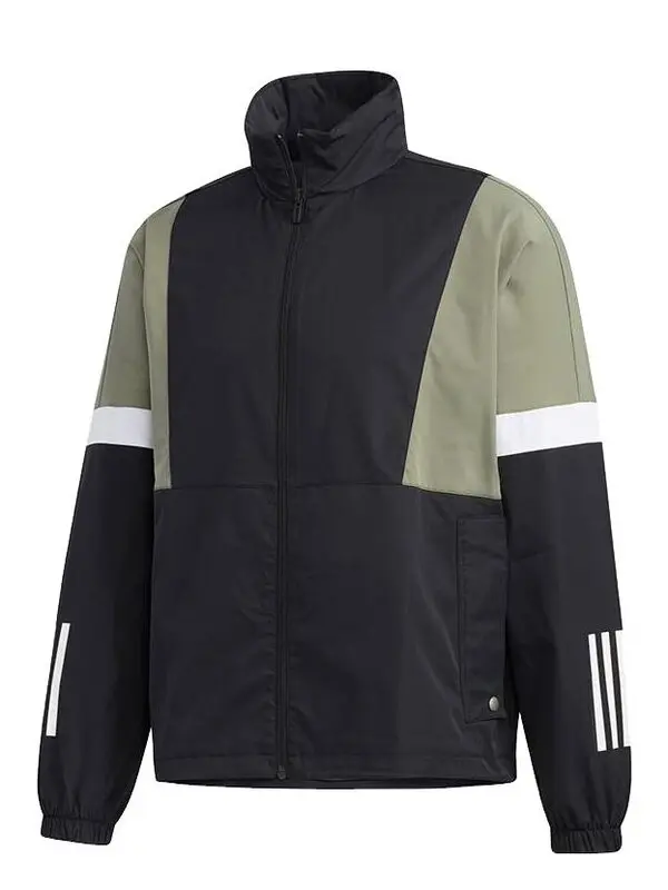 Adidas Cb Colorblock Woven Jacket - Black