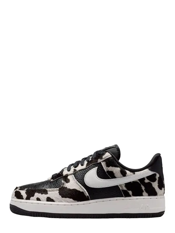 Nike Force 1 Low "cow Print" Sneakers - Black/phantom