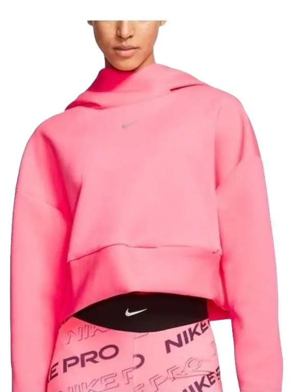Nike Pro Fleece Pullover Hoodie - Pink/multi-color
