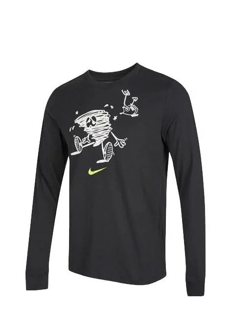 Nike Long Sleeve Graphic T-shirt - Black