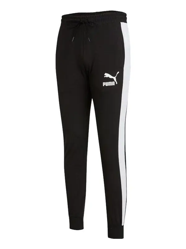 PUMA Iconic T7 Track Pants 'black White - Black/white