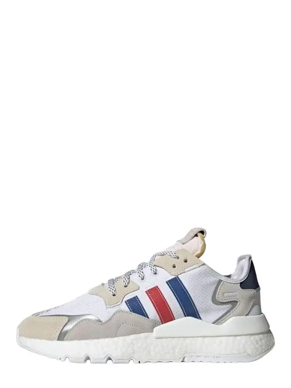 Adidas Nite Jogger Retro Casual Sneakers - White