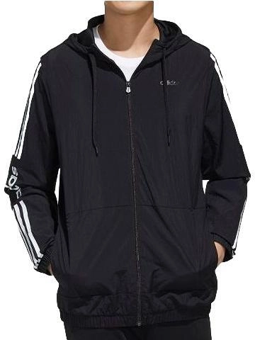Adidas Neo Sports Loose Hooded Jacket - Black