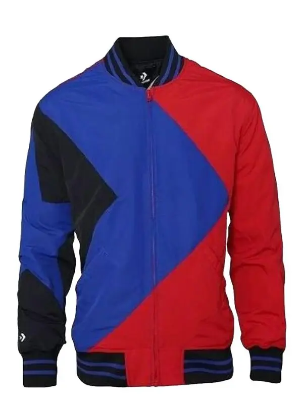 CONVERSE Bomber Jacket - Blue/black/red
