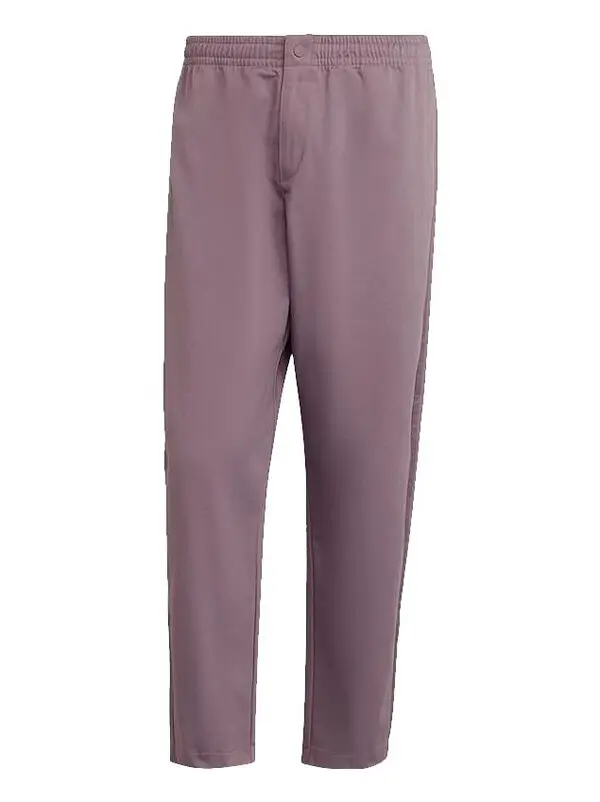 Adidas Originals C Twill Pant Side Stripe Loose Sports Pants/trousers/joggers Light Purple - Multi-color