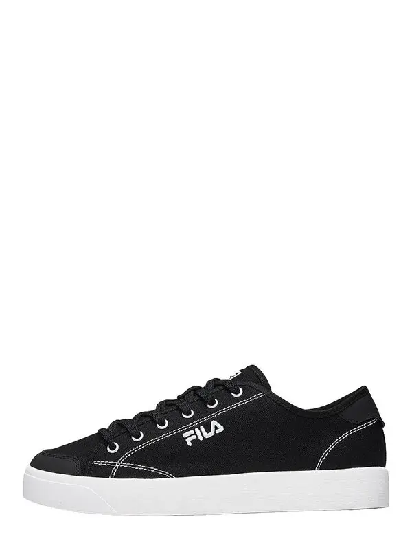 FILA Lace-up Canvas Sneakers - Black