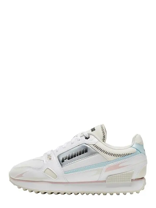 PUMA Mile Rider "sunny Gateway" Low Top Sneakers - White/gray/blue