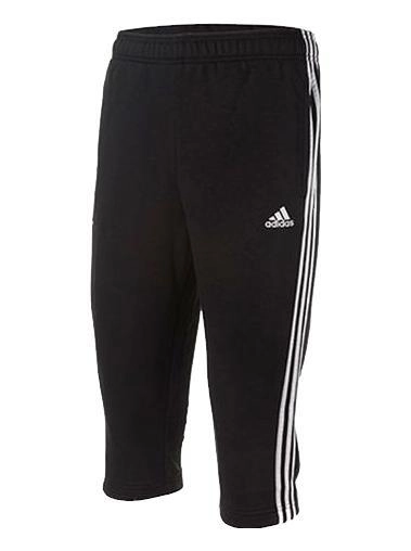Adidas Ess 3s 3/ Sports Trouser - Black