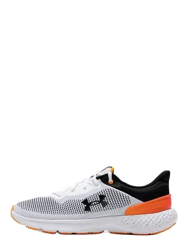 Under Armour Charged Escape 4 Athletic Sneakers - White/orange/black