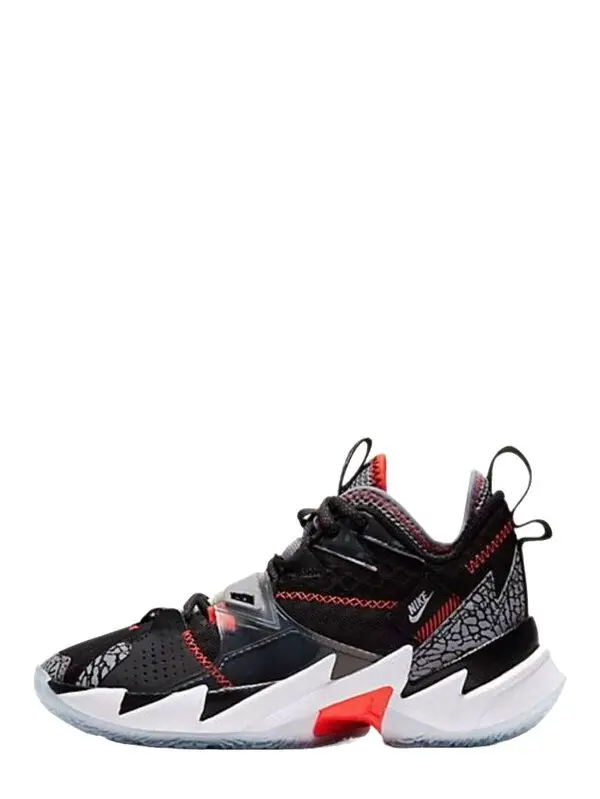 JORDAN Why Not Zer0.3 " Cement - Black