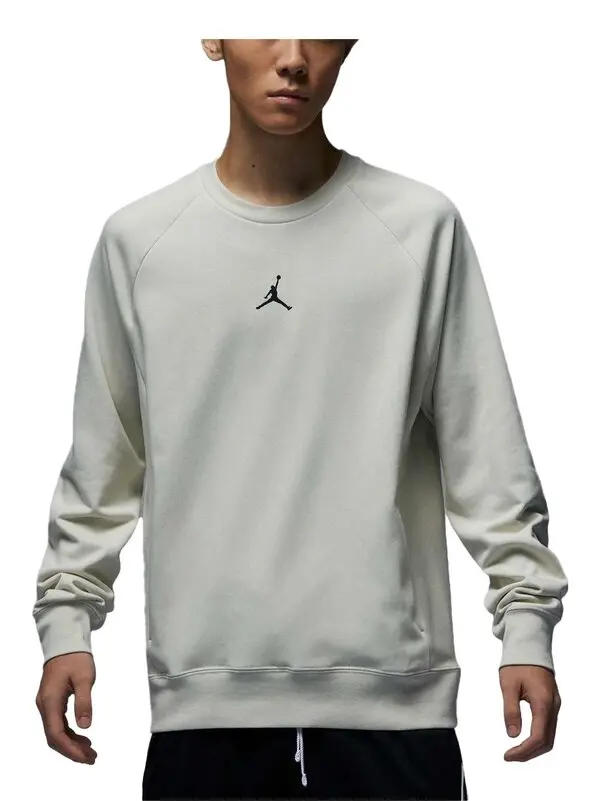 JORDAN Dri-fit Logo Long Sleeve Top - Grey Blue