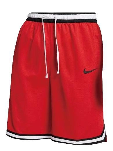Nike Contrasting Colors Side Sports Basketball Shorts - Red
