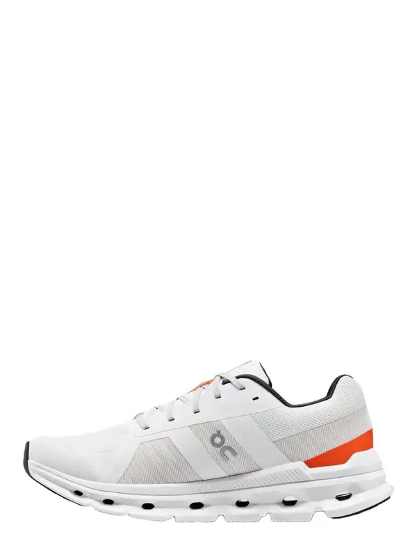 On Cloudrunner Athletic Sneakers - White/orange