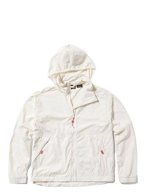 Timberland Hooded Windbreaker Jacket - White