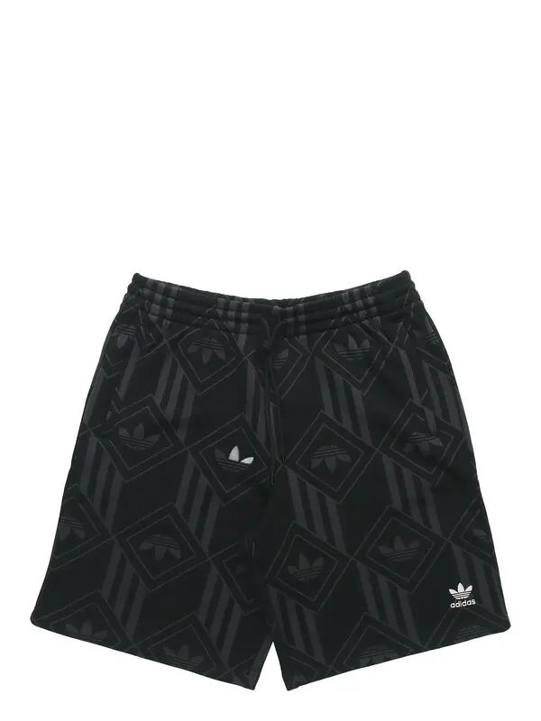 Adidas Originals Mono Short Tnl Printing Sports Shorts - Black