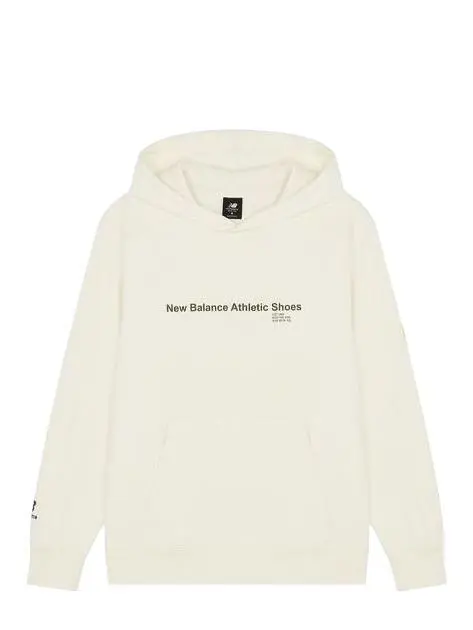 NEW BALANCE Athletic Hoodie - White