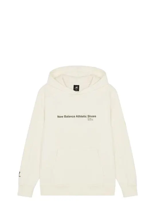 NEW BALANCE Athletic Hoodie - White