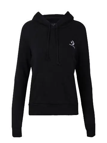 CONVERSE Embroidered Star Chevron Hoodie - Black
