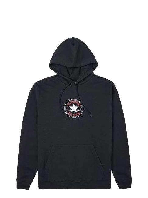 CONVERSE Chuck Taylor Patch Standard Fit Pullover Hoodie - Black