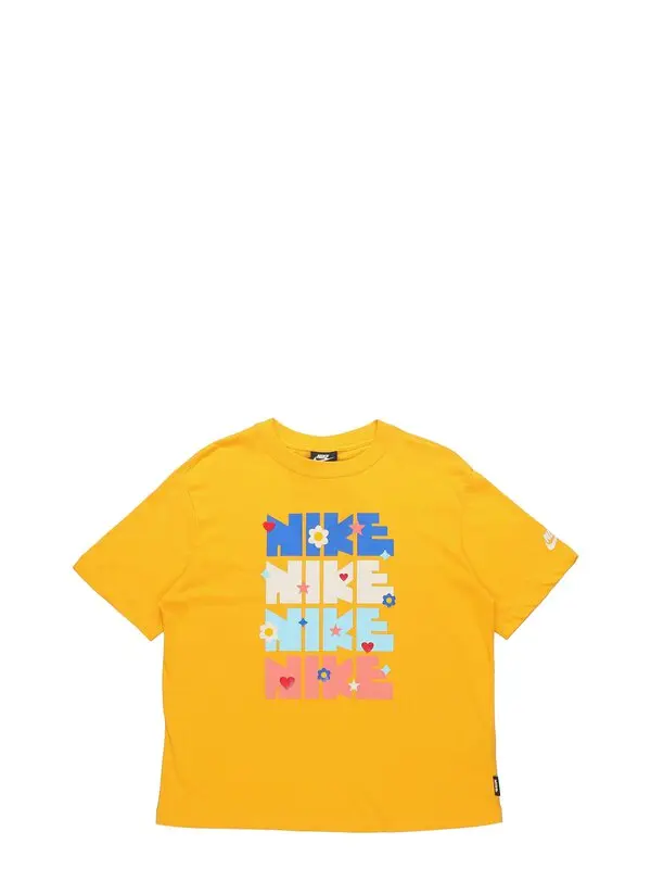 Nike Essential Short Sleeve Graphic T-shirt - Yellow