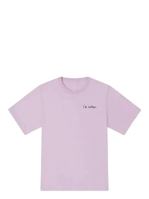 CONVERSE Graphic T-shirt - Purple