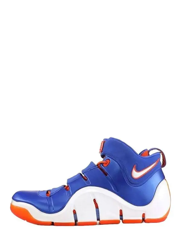 Nike Zoom Lebron 4 "birthday" Sneakers - Blue/white/orange