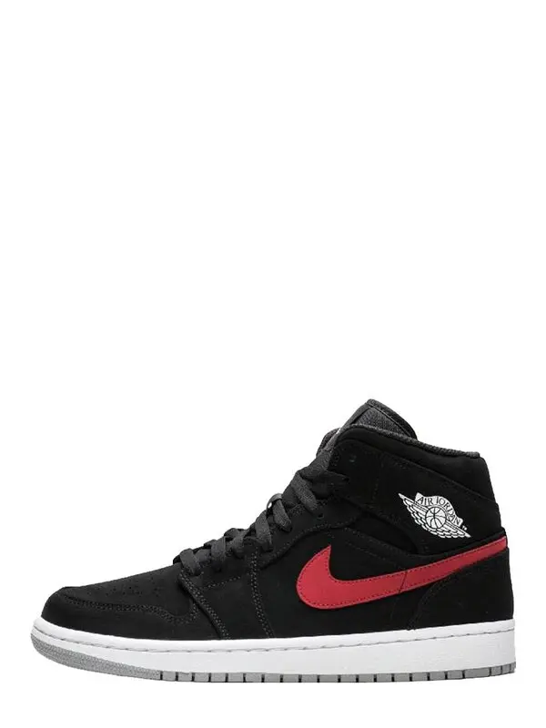 JORDAN 1 Mid Se - Black/red